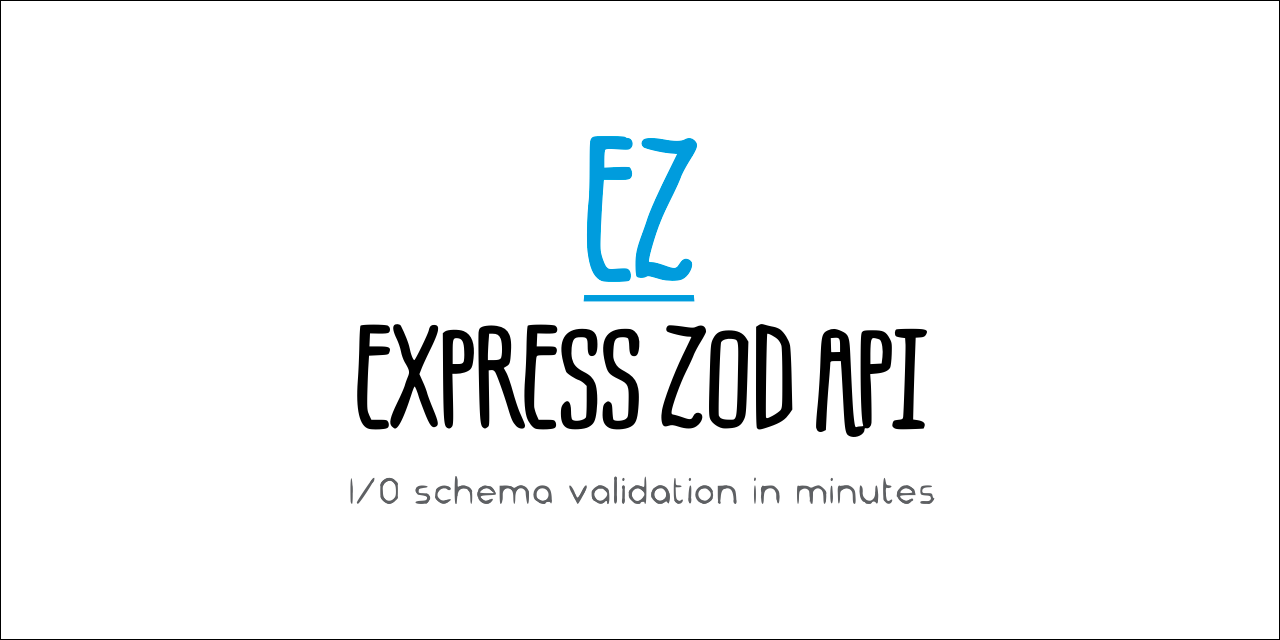Express Zod API